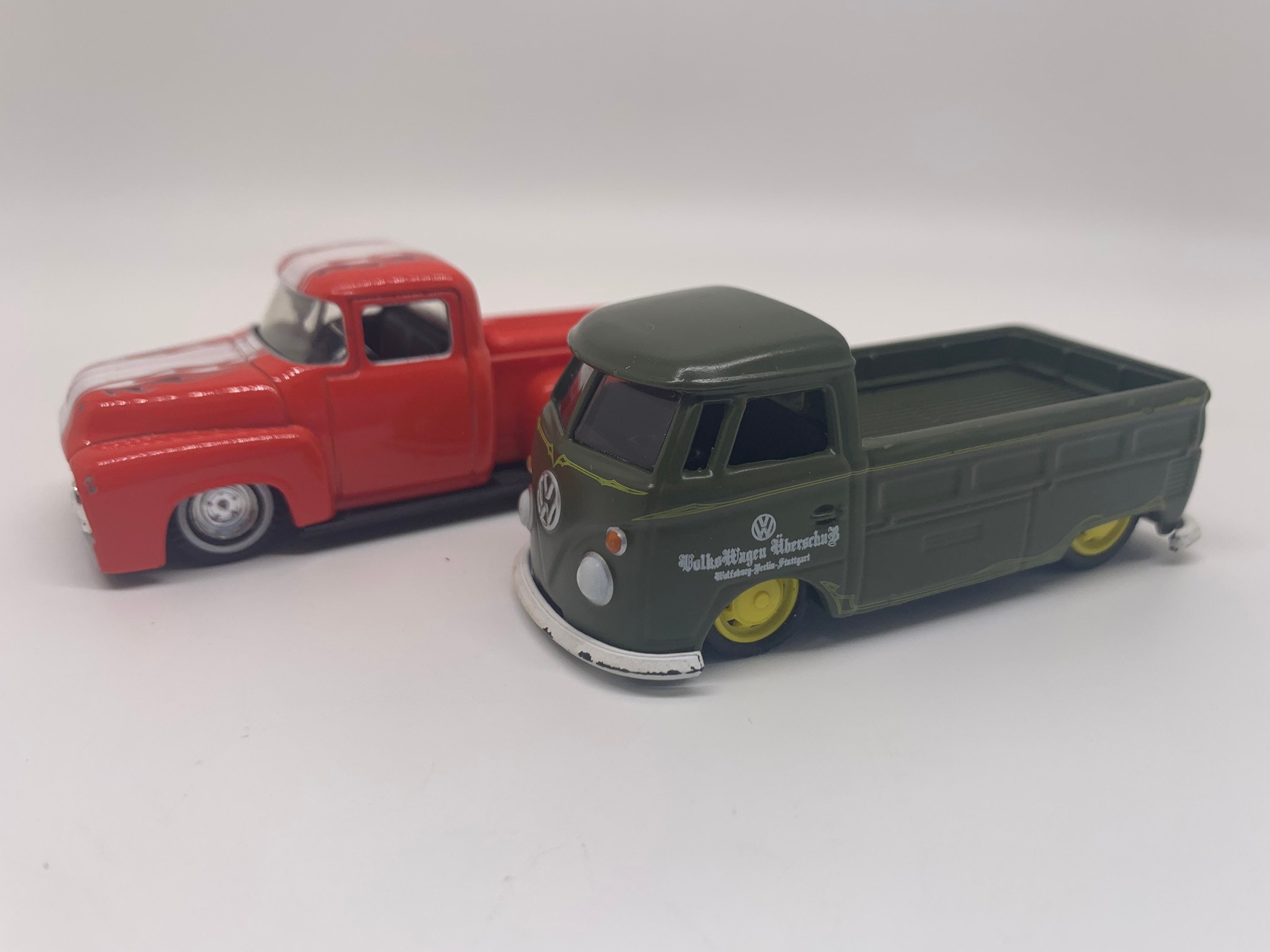 1956 Ford F100 1967 VW Bus Pickup Diecast Vintage Hot - Etsy