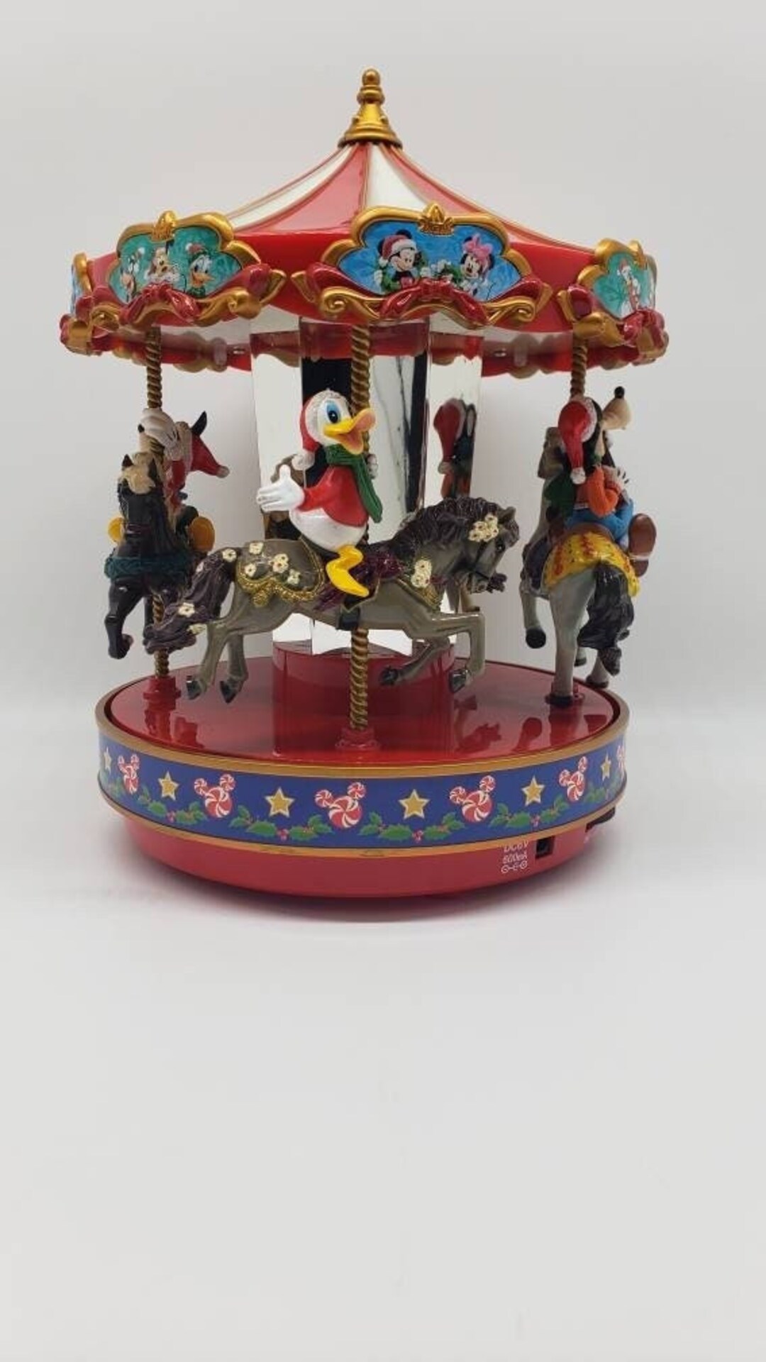 Mr Christmas MERRY GO ROUND Disney Collectible Carousel Perfect ...
