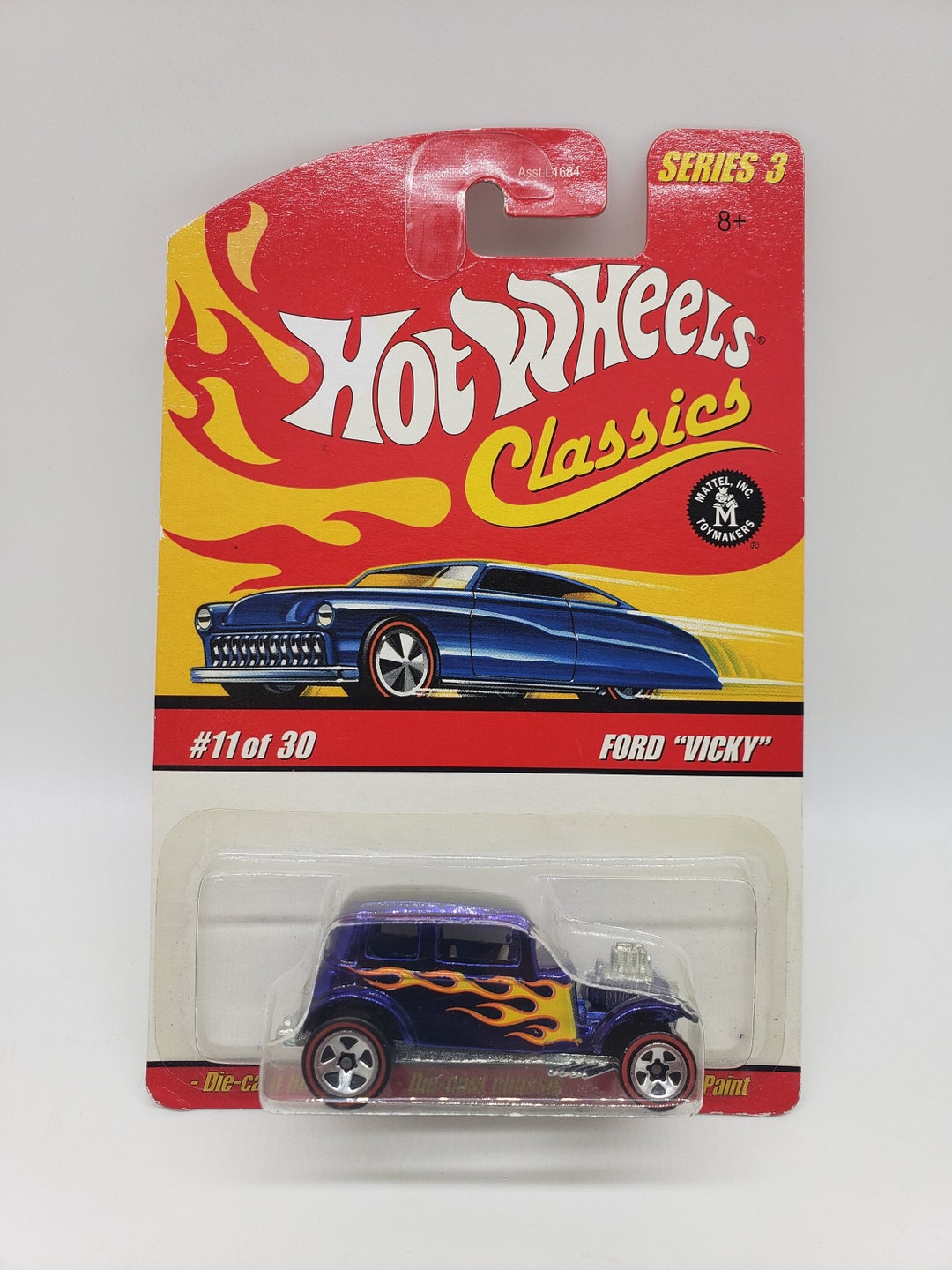 Hot Wheels Ford Vicky Purple Classics Series 3 Collectable - Etsy
