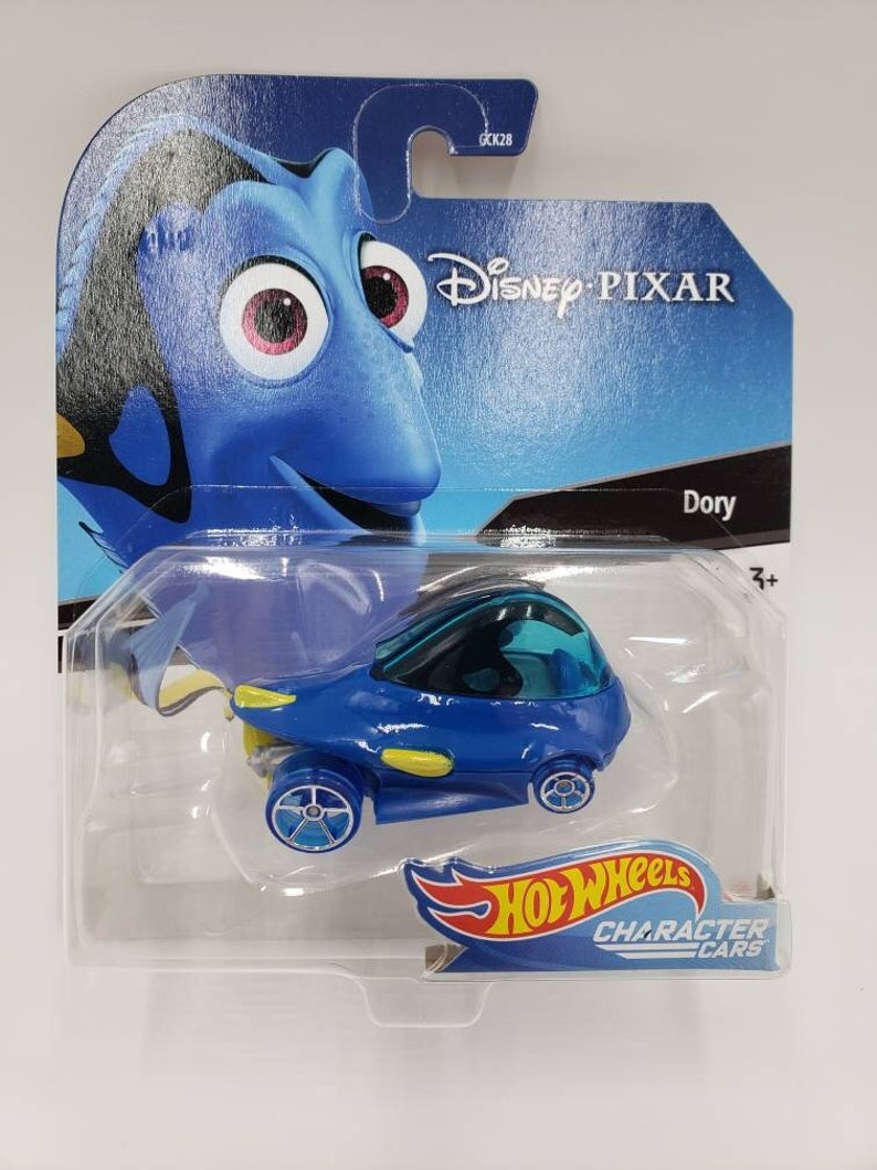 Hot Wheels Dory Finding Nemo Blue Disney Character Cars - Etsy Australia