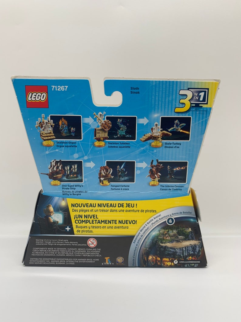 The Goonies Sloth Lego Dimensions Level Pack Collectible Lego - Etsy