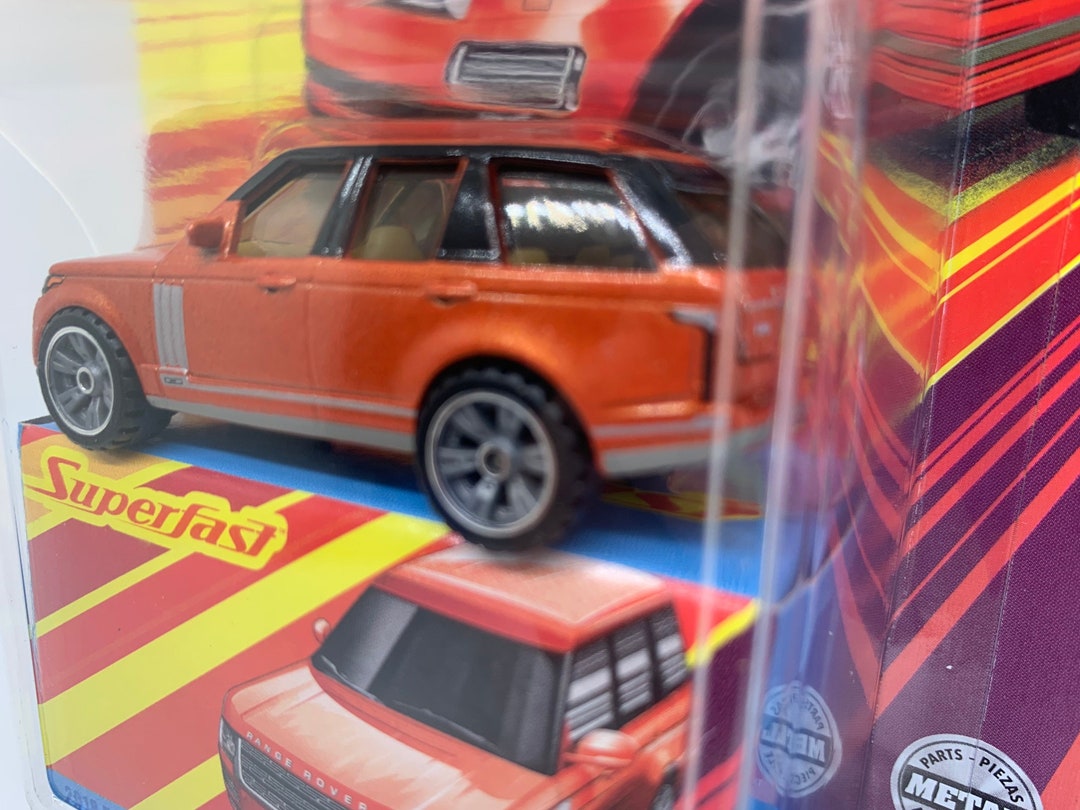 Matchbox Range Rover Vogue SE Metalflake Orange Collectible Toy Car - Etsy