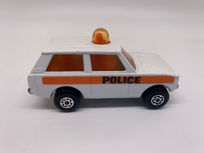 Matchbox Range Rover Police Patrol White Rolamatics Collectable ...