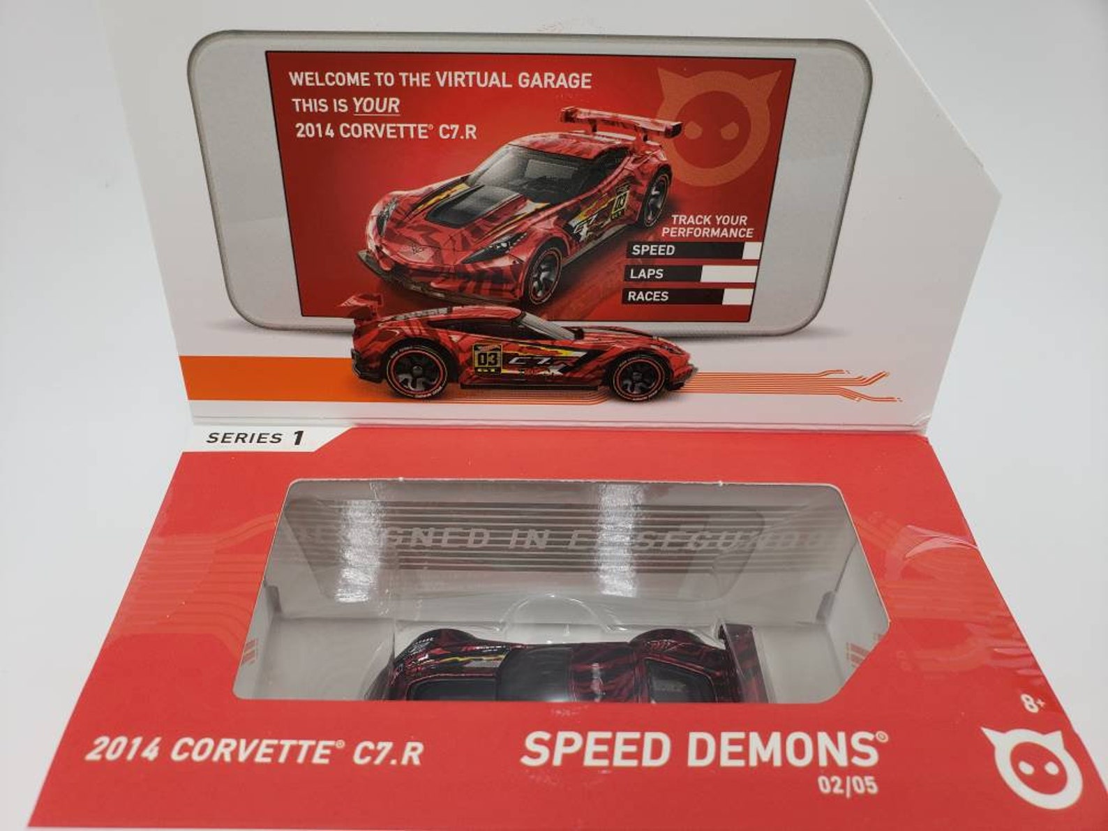 Hot Wheels Id Corvette C7R Red Speed Demons Perfect Birthday Gift ...