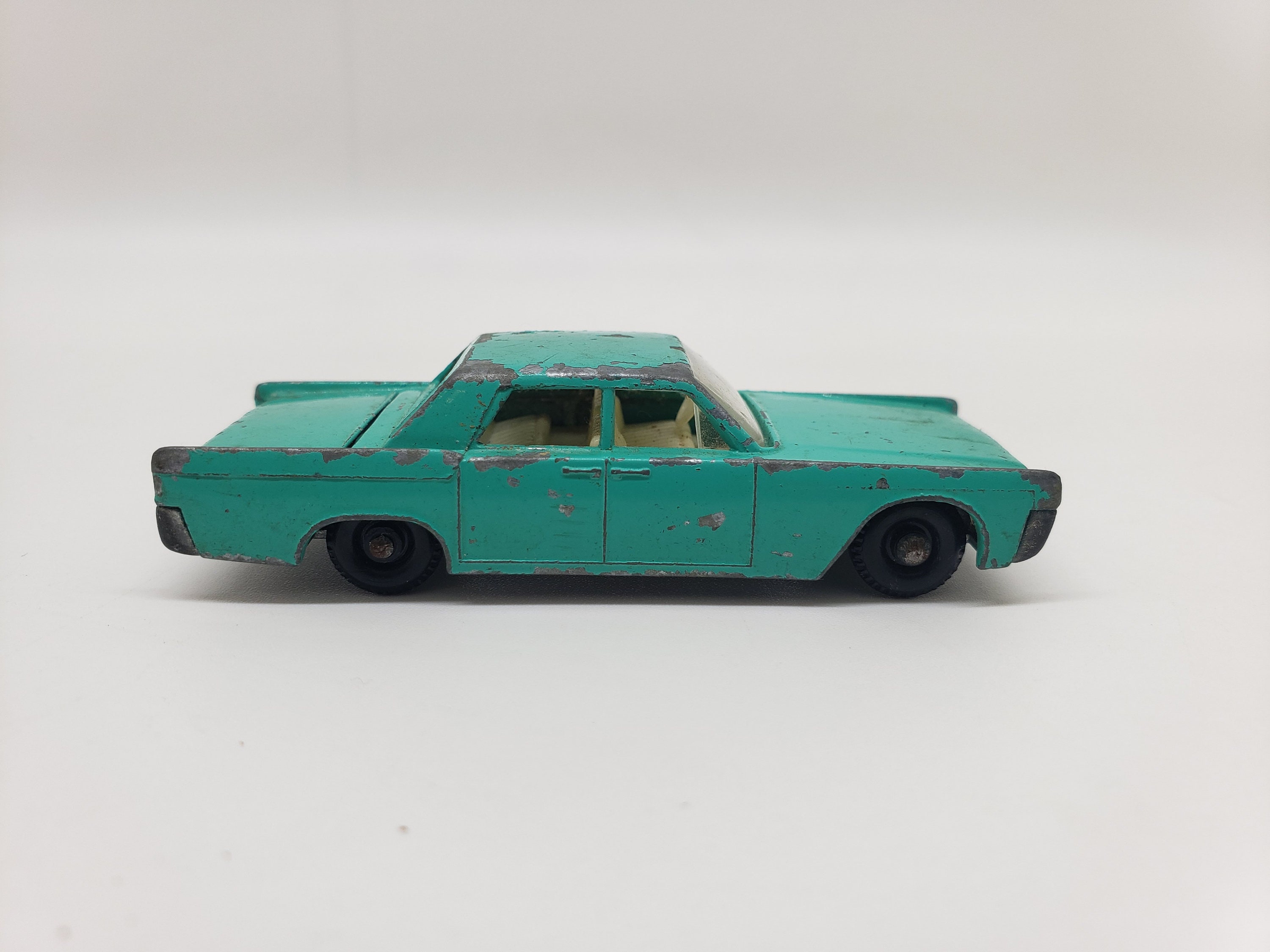 Matchbox 1967 Lincoln Continental Turquoise Vintage Lesney Collectable ...