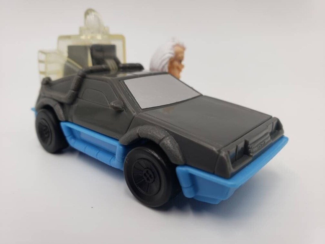 Back to the Future Delorean Doc Brown Time Machine Gray - Etsy