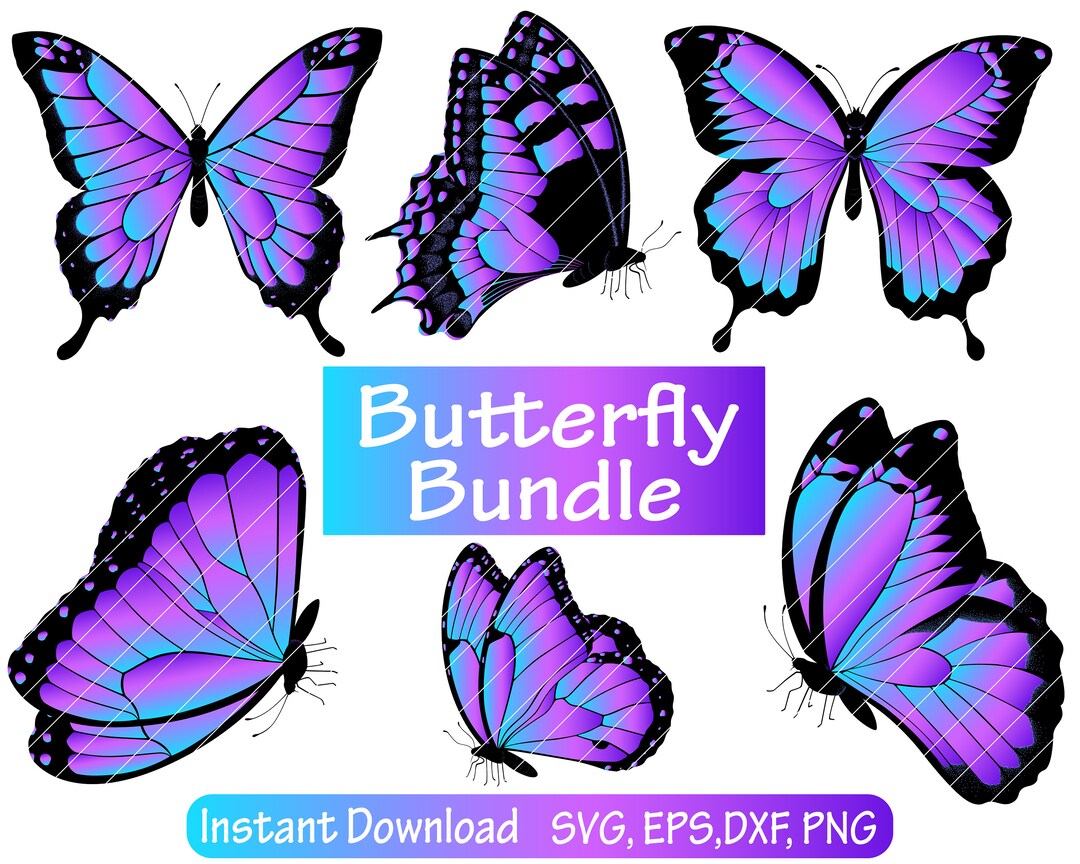 Butterfly SVG, Butterfly Bundle SVG Files, Butterfly SVG Layered ...