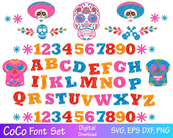 Alphabet Font Svg Alphabet Letters Svgalphabet Svgcricut | Etsy