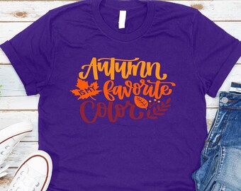 My Favorite Color is Fall - Etsy