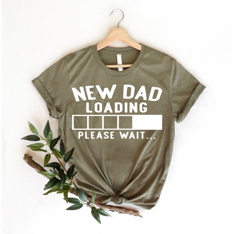 New Dad Loading Pregnancy Announcement Daddy to Be Loading - Etsy