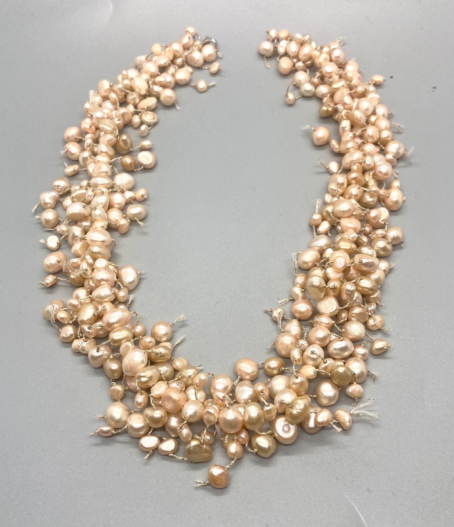 Freshwater Pearls, Champagne Color, Pearls for Women, Wedding Pearls ...
