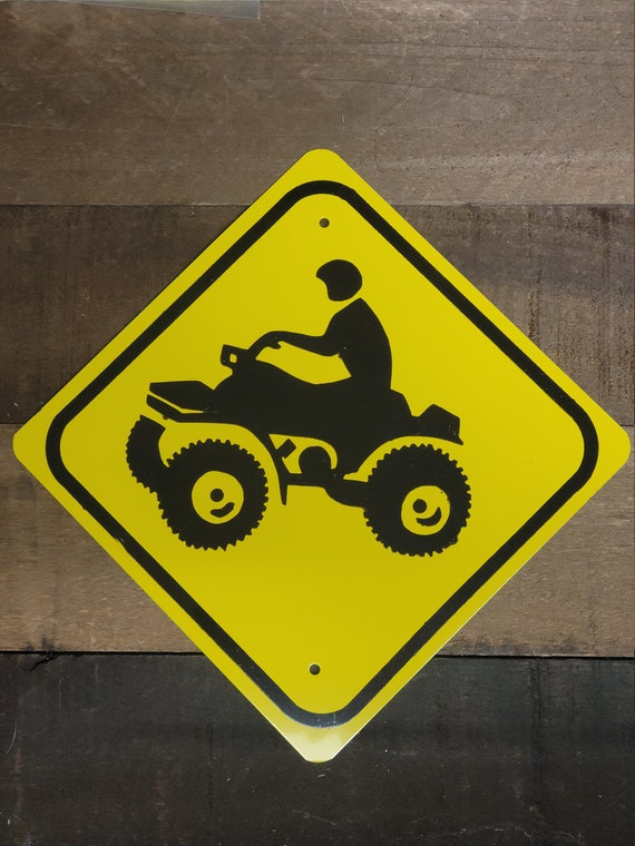 Mini Metal ATV Sign 8x 8 Aluminum .040 - Etsy