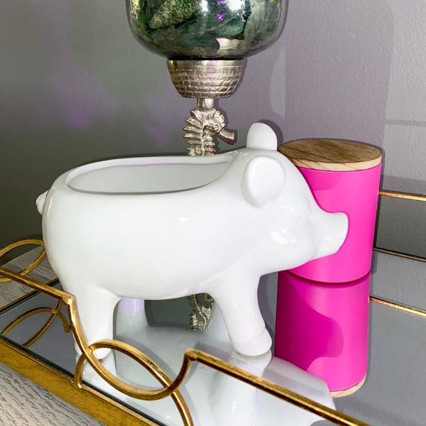 Pig Planter - Etsy