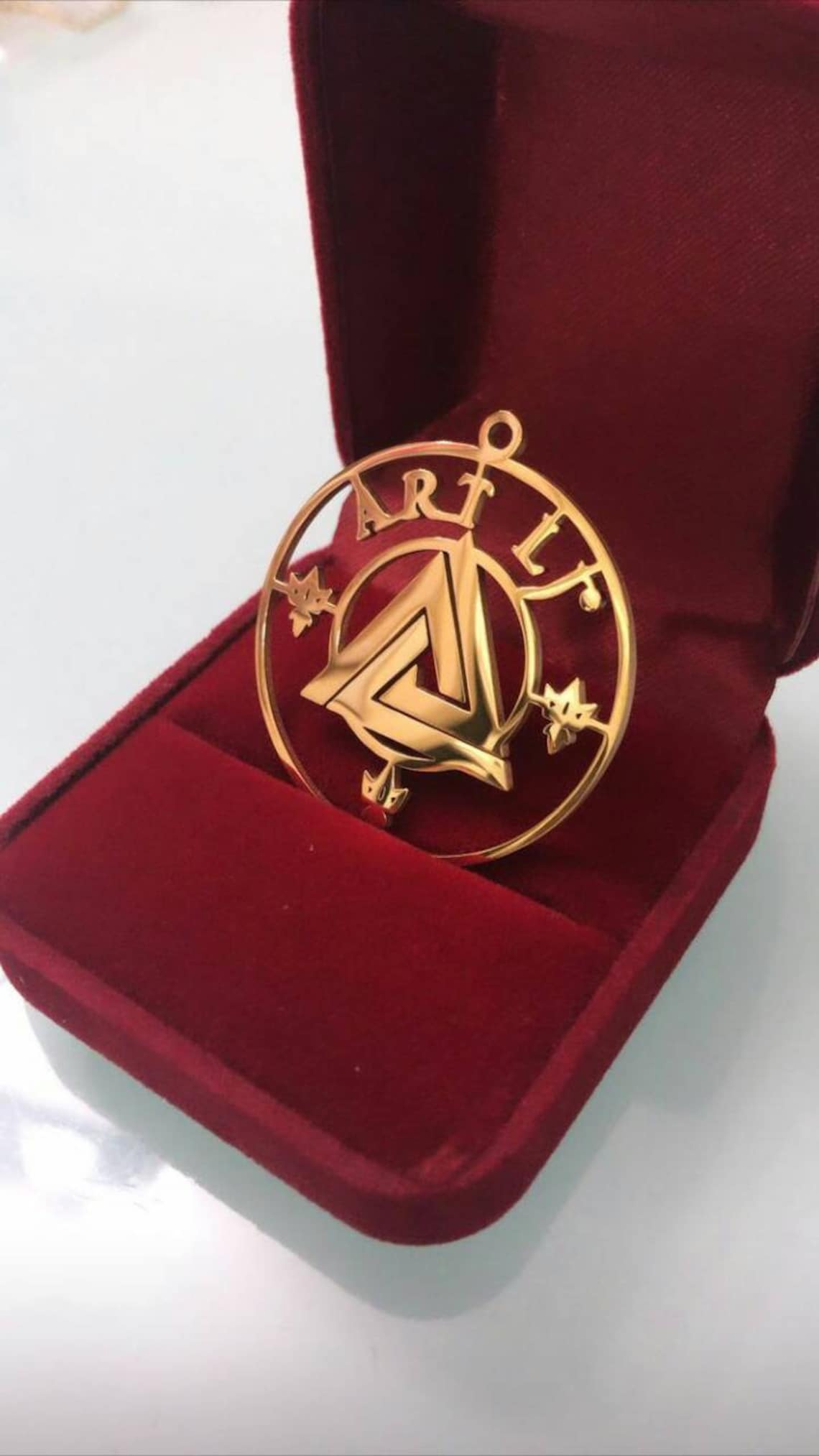 18K Gold Custom Logo Necklace Logo Designs Chain Necklace - Etsy