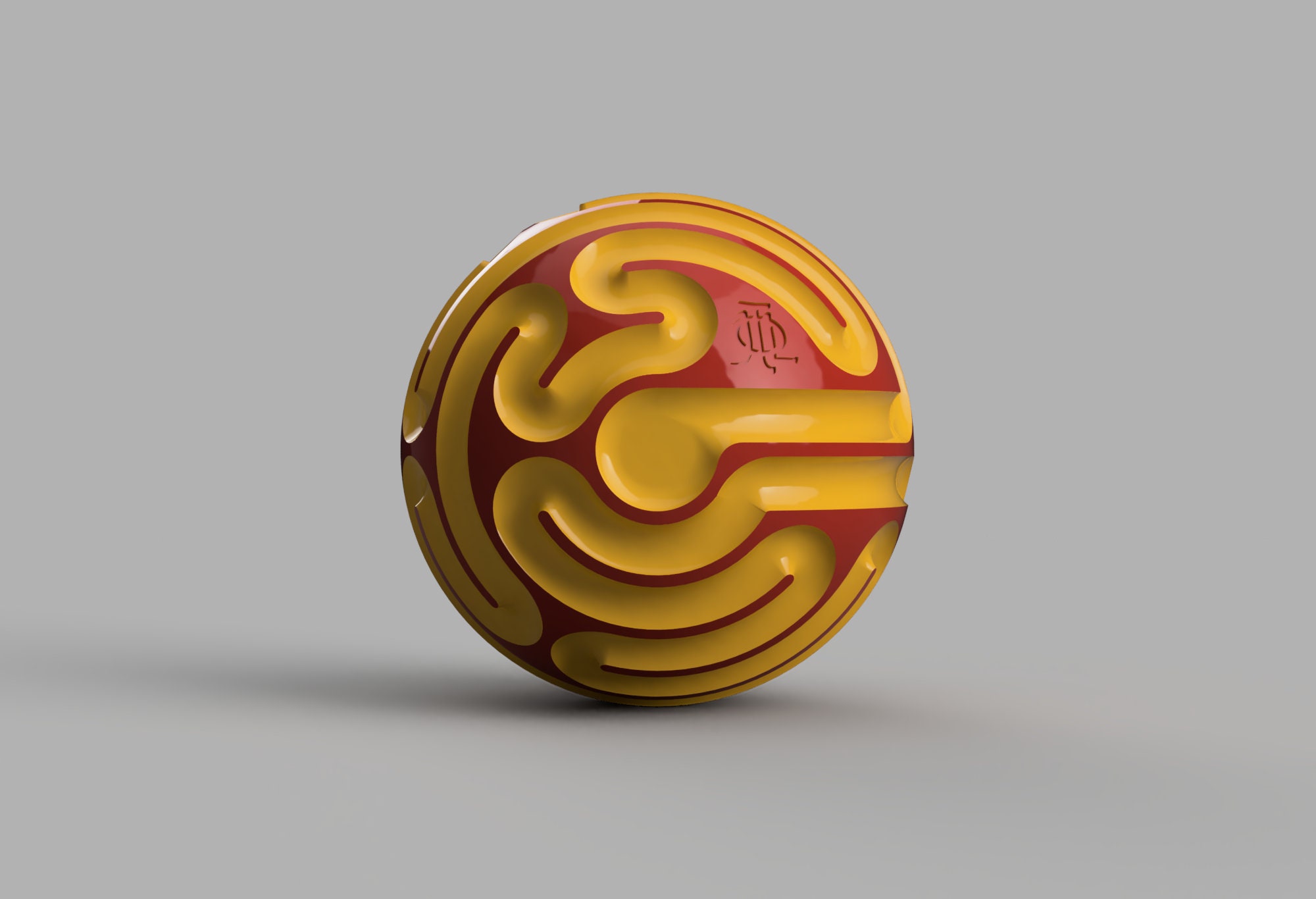 Labyrinth Sphere (finger Labyrinth) - Download and Printable Files - Etsy