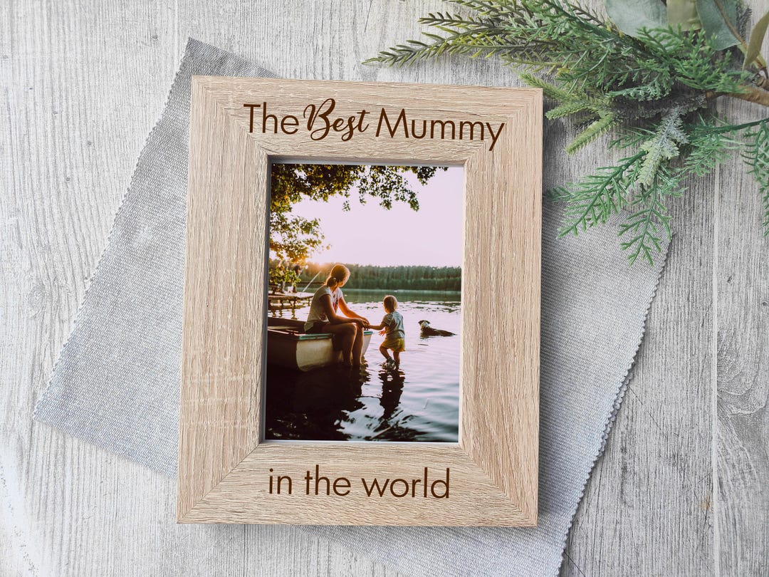 Personalised Mummy Photo Frame Custom Mum Gift Mommy Mothers Day Gift ...