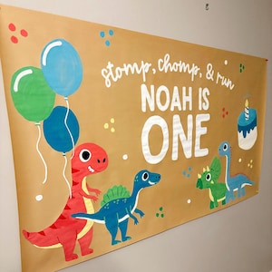Hand Painted Craft Paper Banner Custom Sign Party Engagement - Etsy