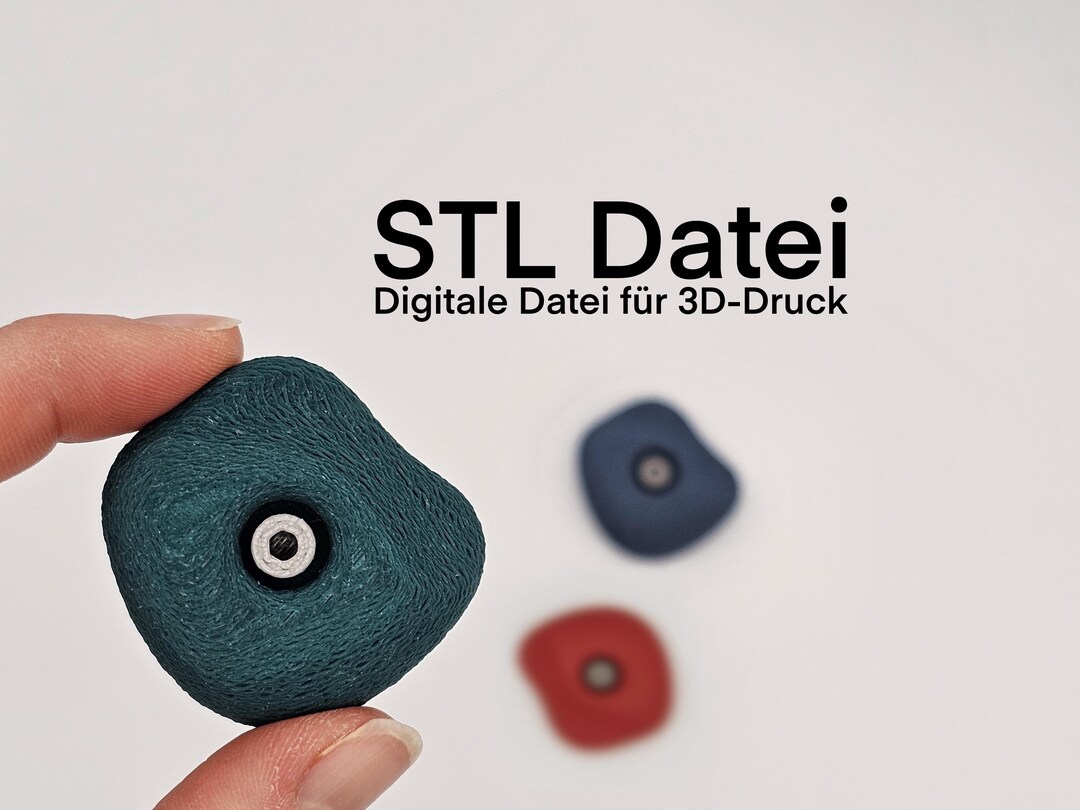 3D Printing File for Magnets Boulder Stone Climbing STL File With ...