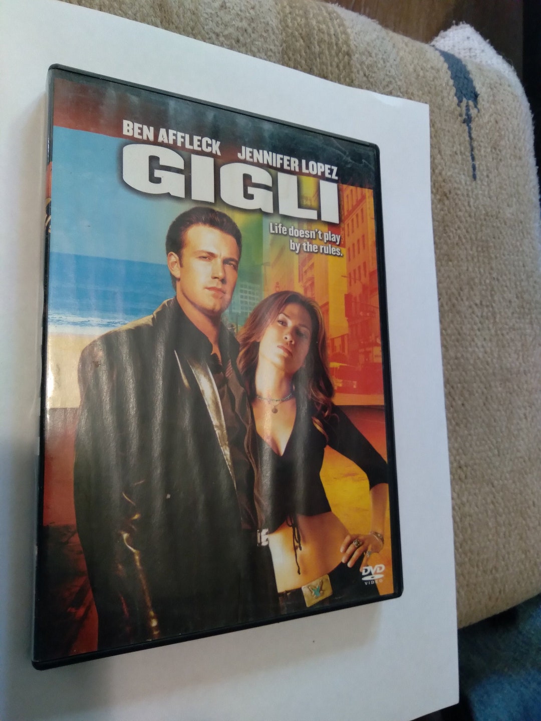 GIGLI DVD, Ben Affleck & Jennifer Lopez - Gently Used DVD - Etsy