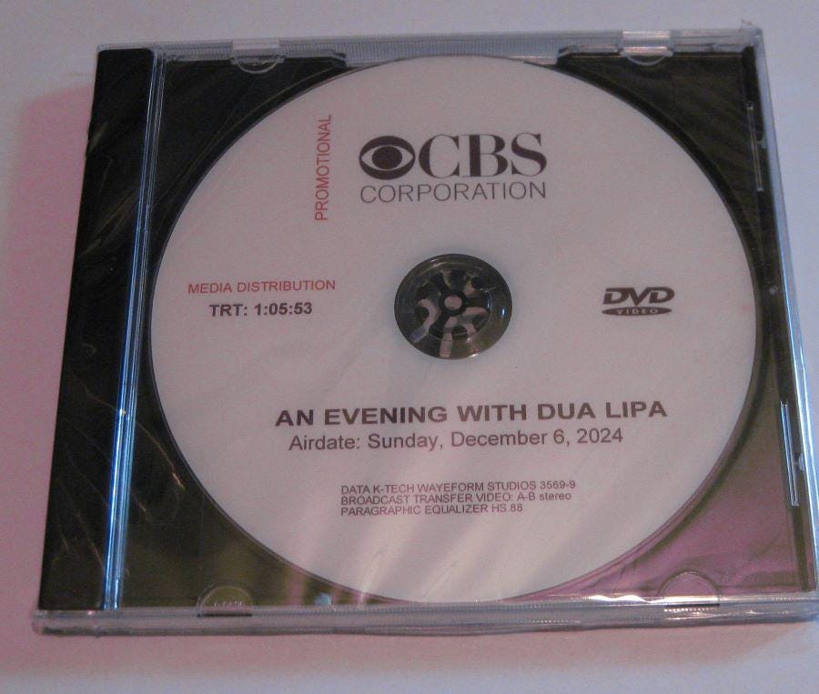 DUA LIPA ~ Rare DVD 2024 Concert From Royal Albert Hall W/ Guest Elton ...