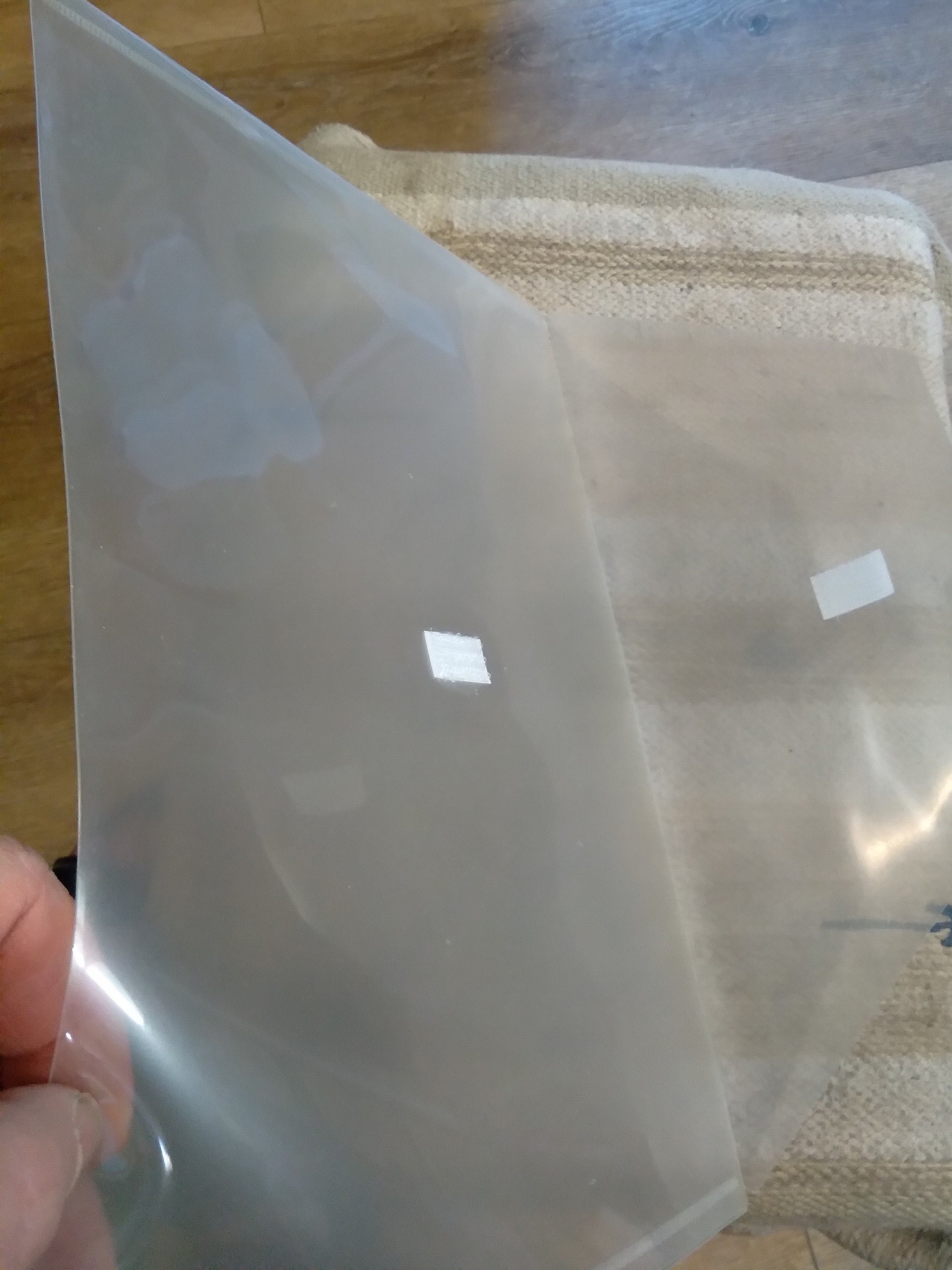 10 Clear Poly Document Envelopes, See Thru, 9.25 X 13 With Velcro Tab ...