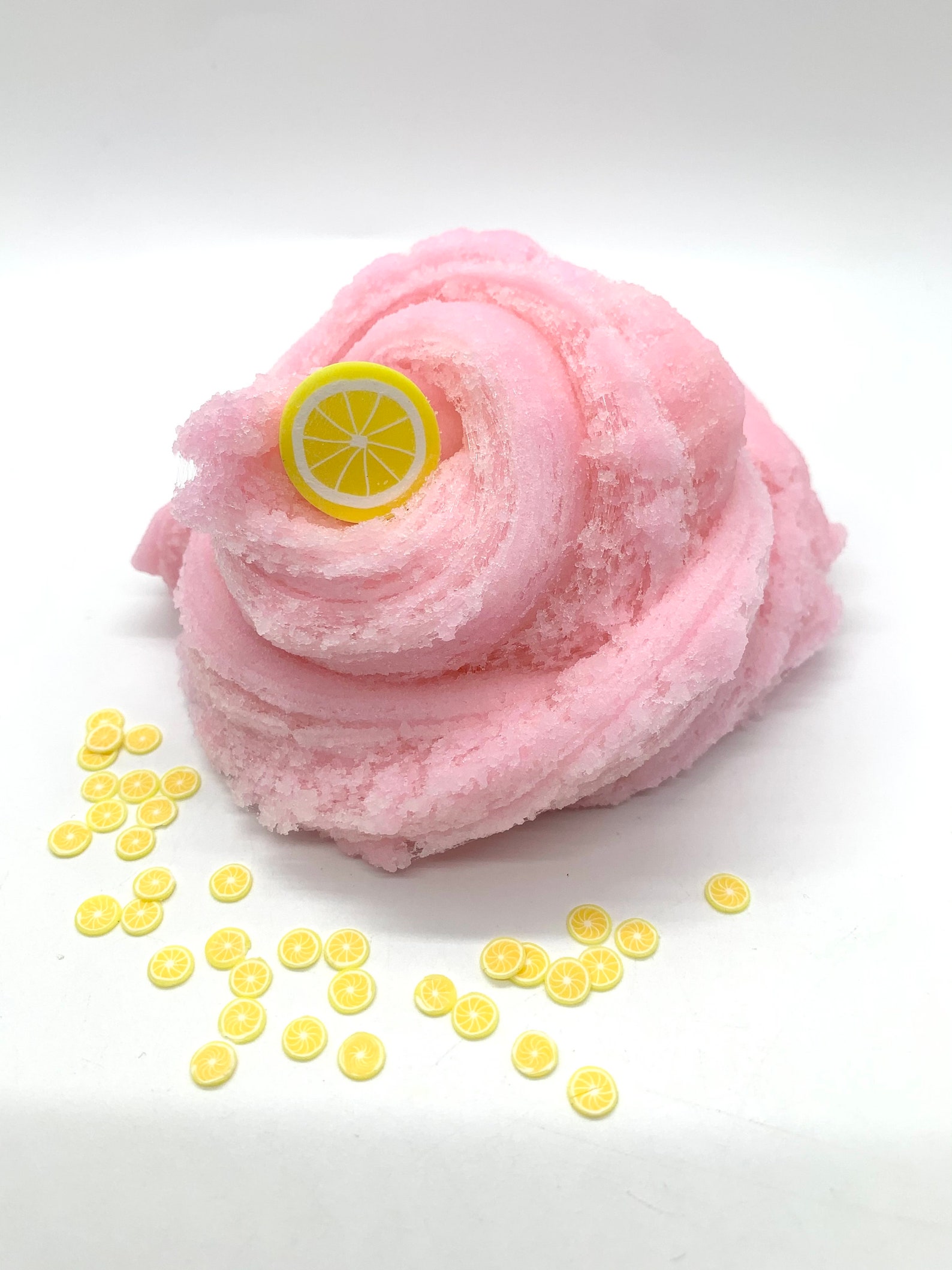 Frosted Pink Lemonade Slime | Etsy