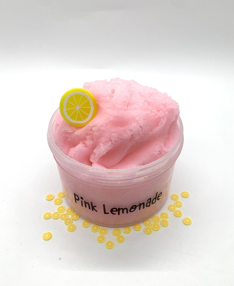 Frosted Pink Lemonade Slime | Etsy