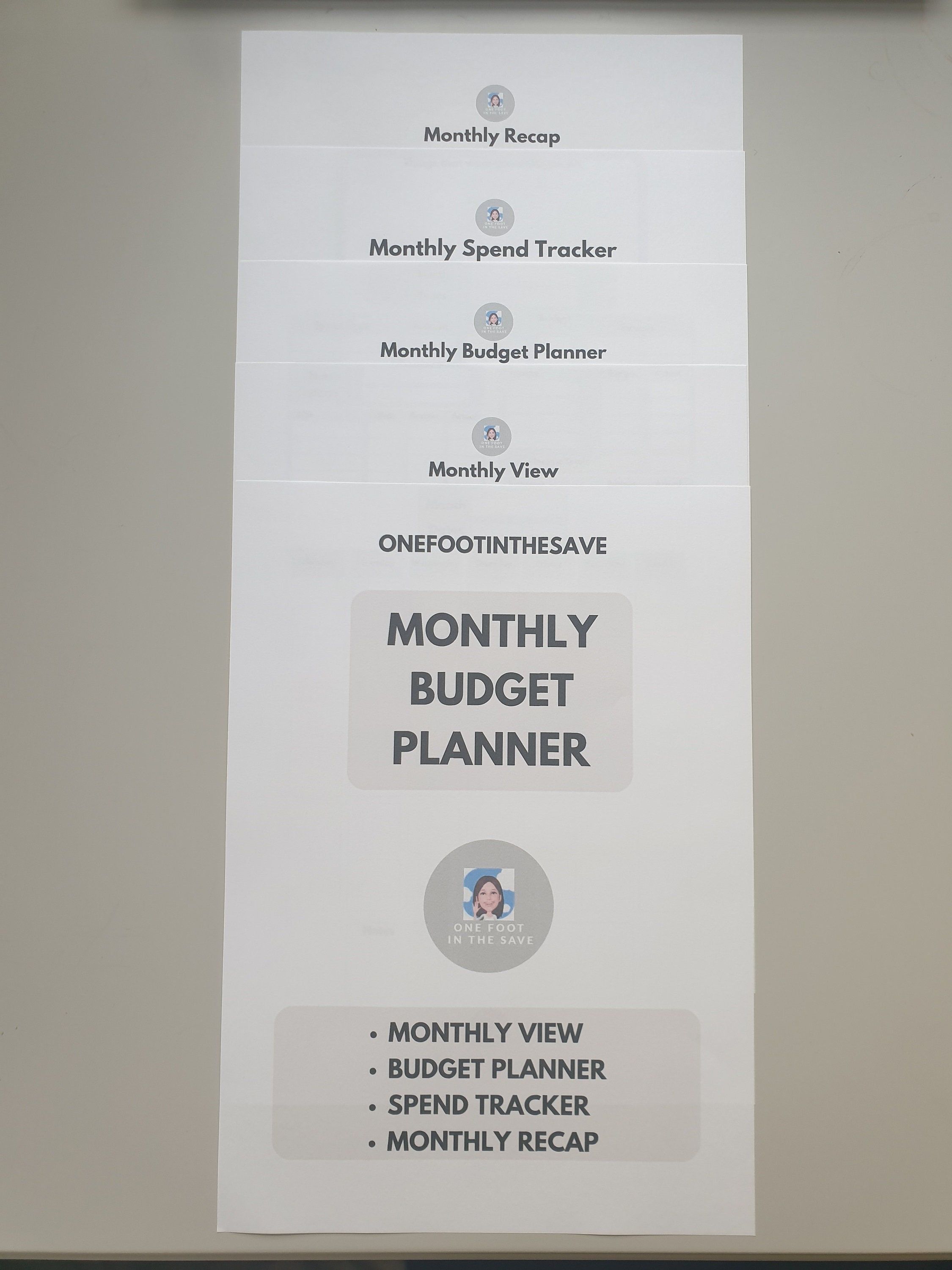 Monthly Budget Planning Pack - Etsy