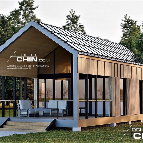 Pavilion Style Home Design 4 OR 5 Bedrooms 2 1/2 Bathrooms - Etsy Canada