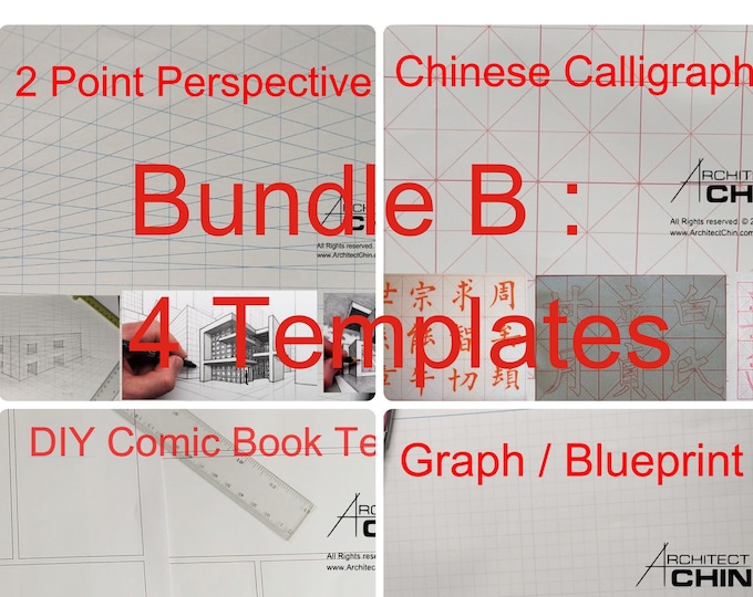 Printable DIY Comic Grids | 150 Different Templates | PDF Format | 8.5 ...