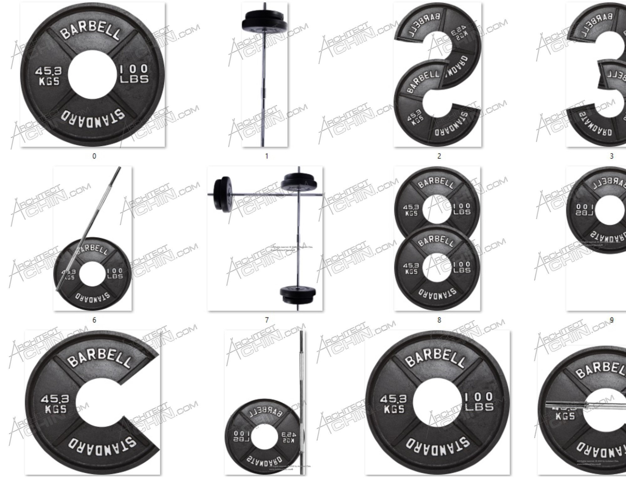 Gym Font, Gym Letters Alphabet, Workout Letters, Barbell Font, Weight ...