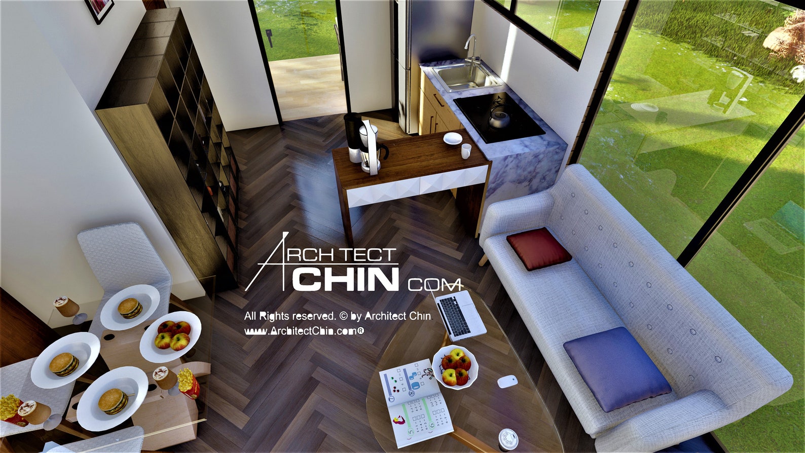 Cottage Plan 16' X 32' 384 SF 2 Levels Loft Bed - Etsy