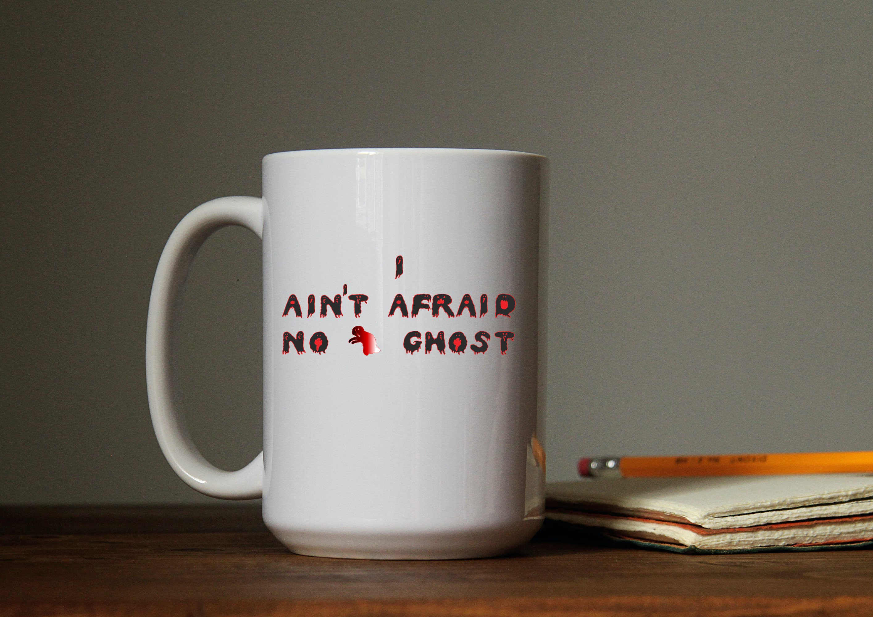 I Ain’t Afraid No Ghost Printable / PNG SVG | Digital Download / Clip ...
