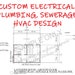 Custom Electrical, Plumbing, Sewerage, HVAC Design - Etsy