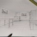 1 Point Perspective Grid Printable, Printable Grid, Drawing Grid ...