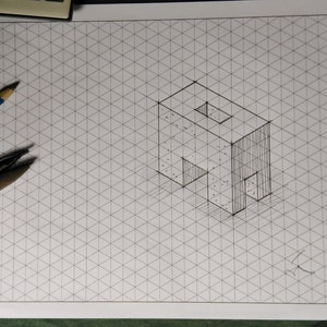 Bundle C: 3 Point Perspective, Sphere Grid, Isometric A Grid, Quadrille ...