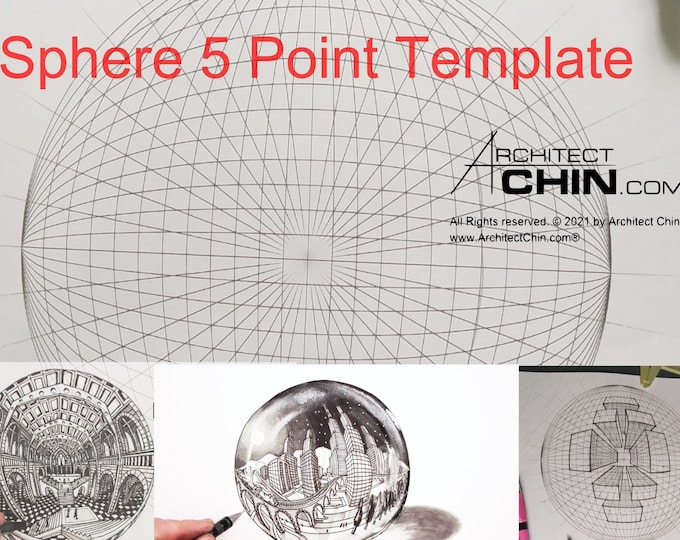 1 Point Perspective Grid Printable, Printable Grid, Drawing Grid ...