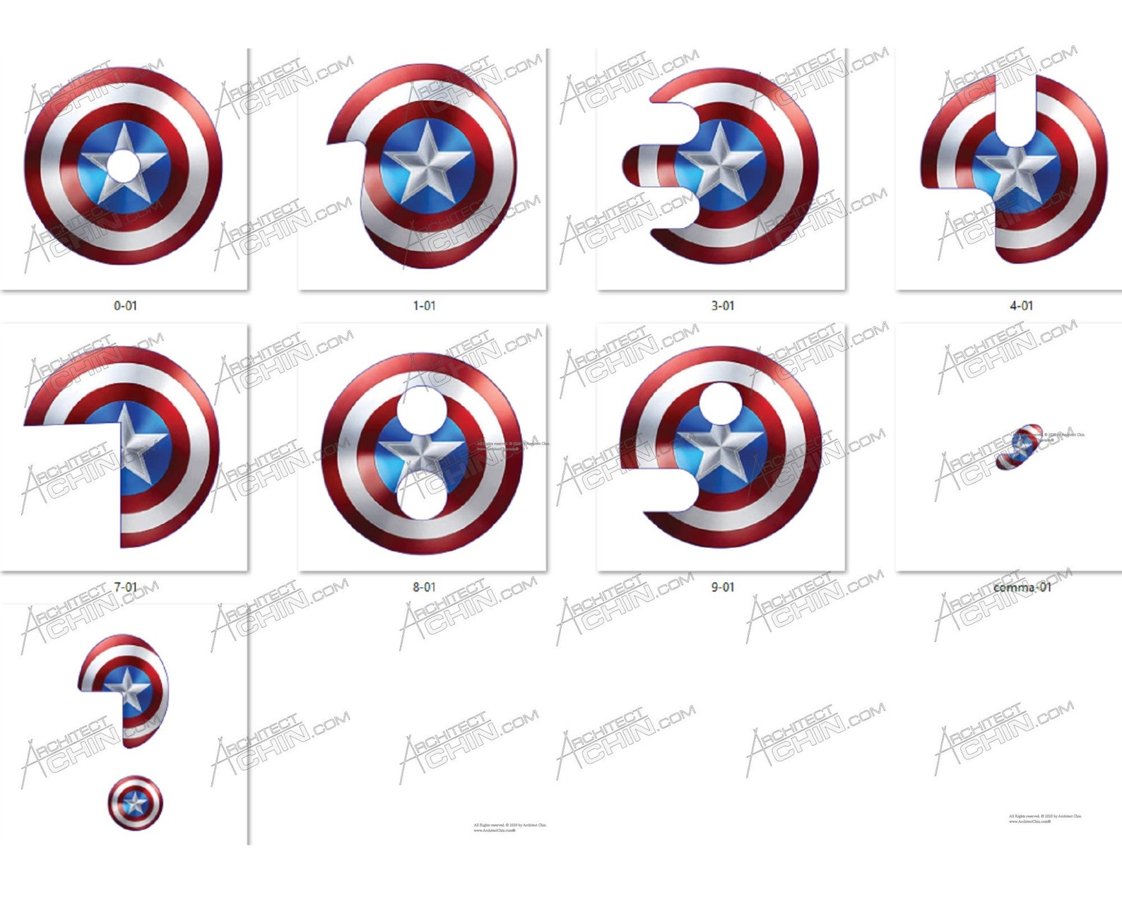 Captain America Font Captain America Letters Alphabet - Etsy