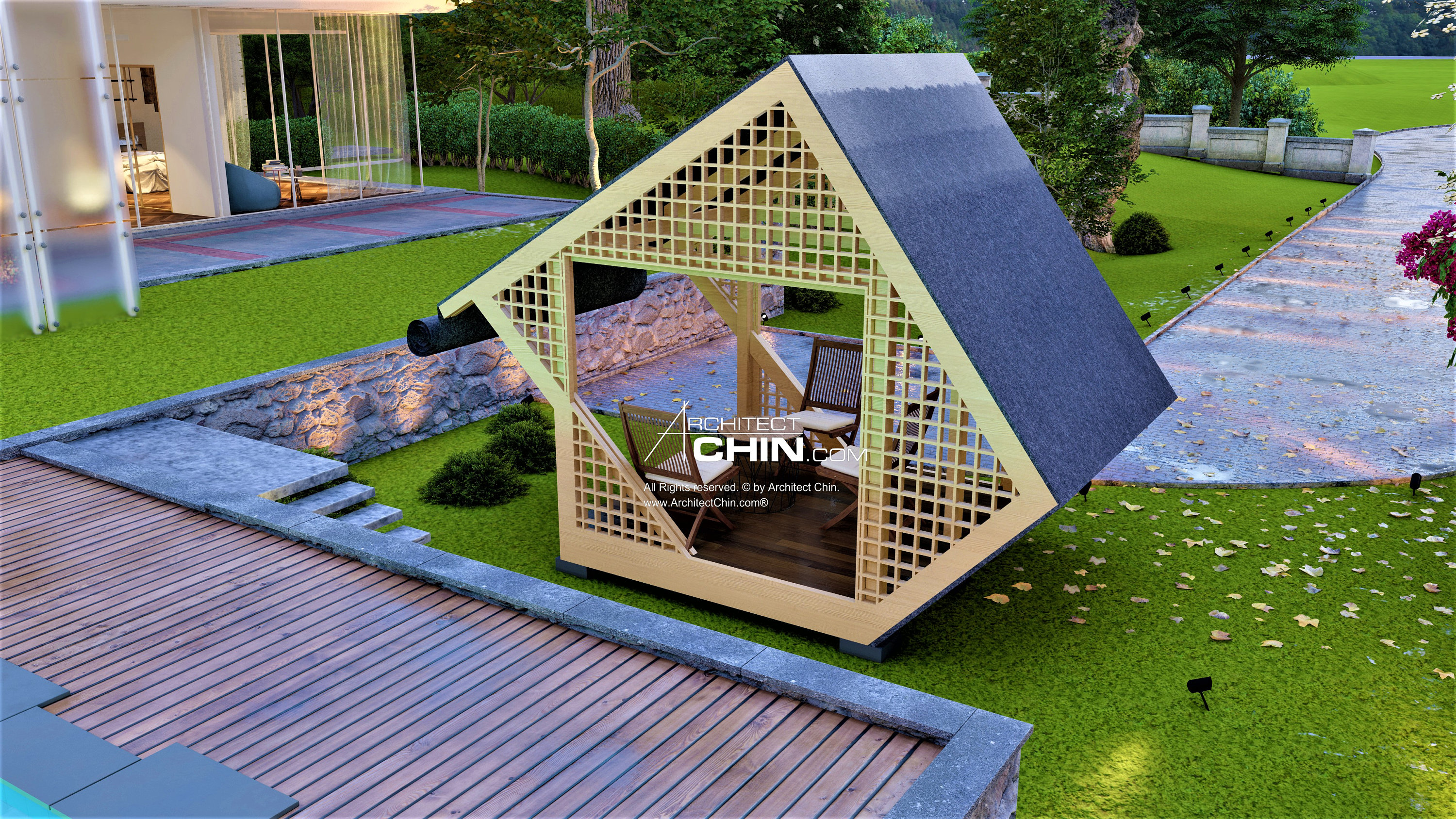 Diamond Cabana Plan, Modern Gazebo (digital Download) - Etsy UK