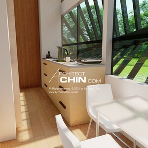 Container Cabin Plan, 8' X 20', 284 SF, 2 Loft Beds, Cabin Plan, Office ...