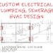 Custom Electrical, Plumbing, Sewerage, HVAC Design - Etsy