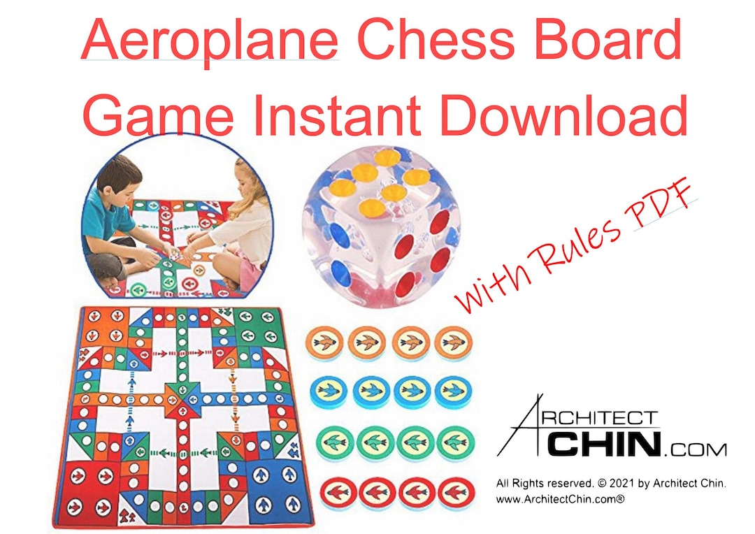 Aeroplane Chess Printable Board Game, Aeroplane Chess Printable Game ...