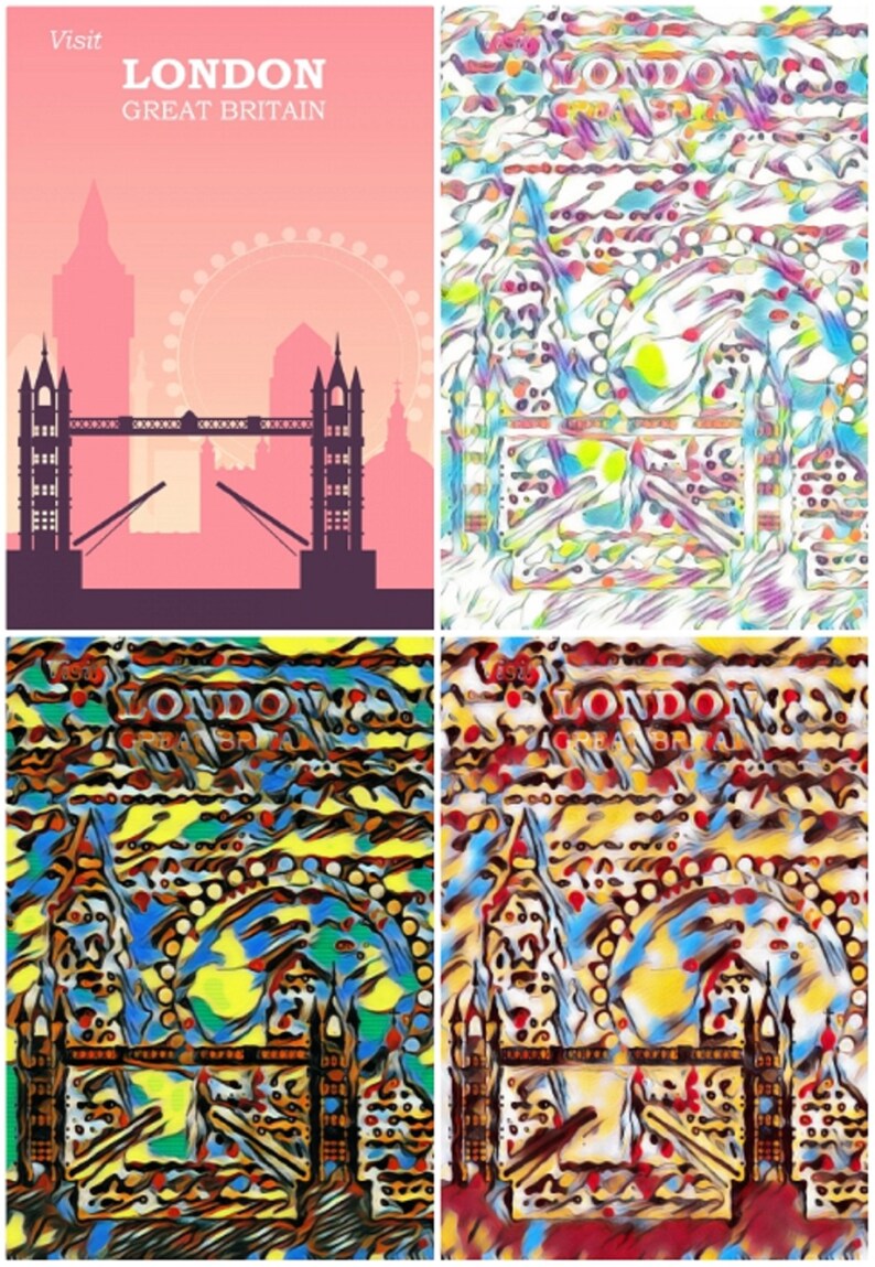London Poster Printable, PNG, JPG Collage, Europe London, Europe Clip ...