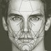 Male Face Template, Male Face Ratio, Male Face Grid, Front Face ...