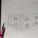 2 Point Perspective Grid Printable, Printable Grid, Drawing Grid ...