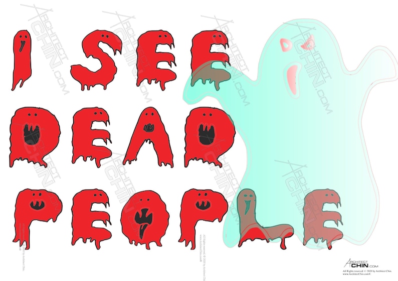 I See Dead People Printable / PNG / SVG | Digital Download / Clip Art ...