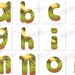 Kiwi Font / Letters Alphabet Alpha Pack Digital Download Printable ...