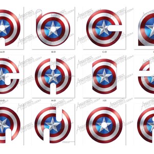Captain America Font, Captain America Letters Alphabet, Digital ...