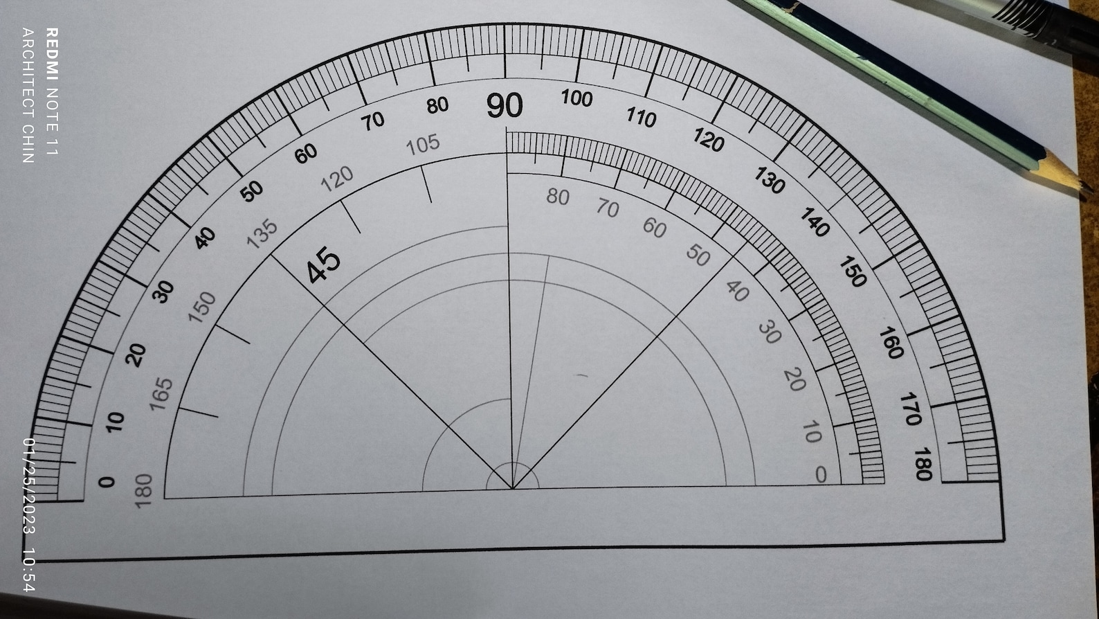 Protractors, Ruler, Geometry, Templates, Stencil, Printable, Drawing ...