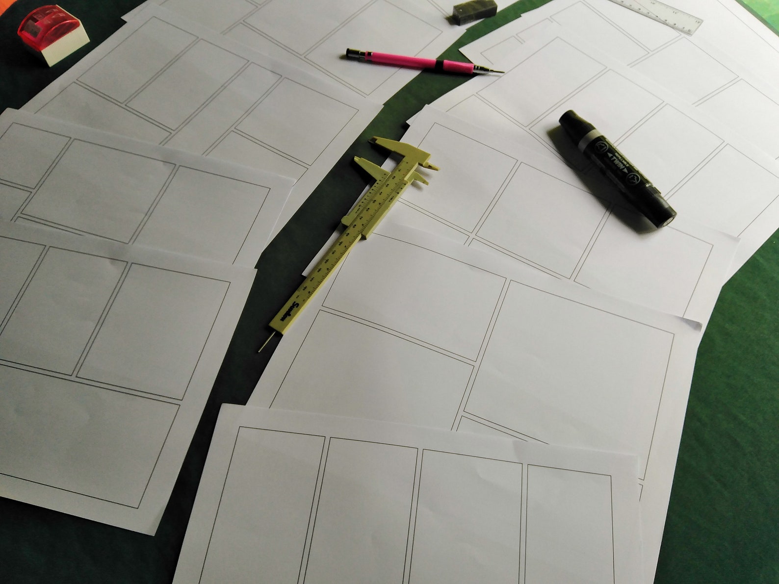 DIY Comic Book Printable Template, Comic Book Printable Grid, Drawing ...